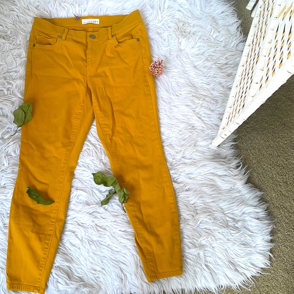 LOFT | Pants & Jumpsuits | Pants Of Mustard Bring Out The Joy Of ...
